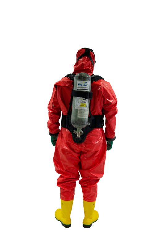 Air-tightness type chemical protective suit - Buy CHEMICAL PROTECTIVE ...